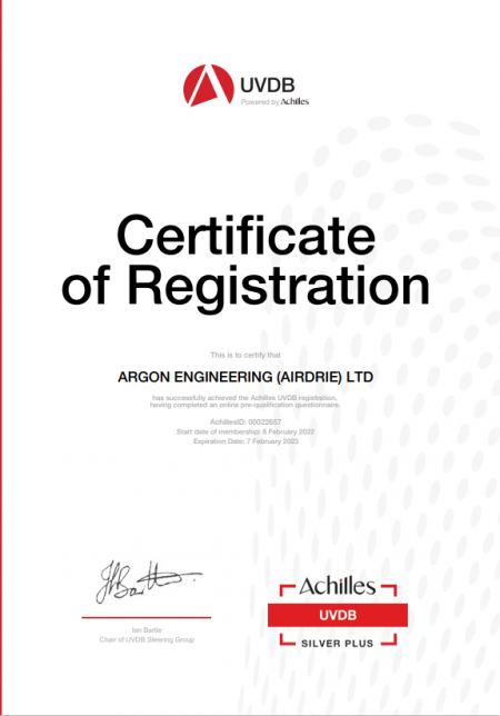 achilles reg - Argon Engineering